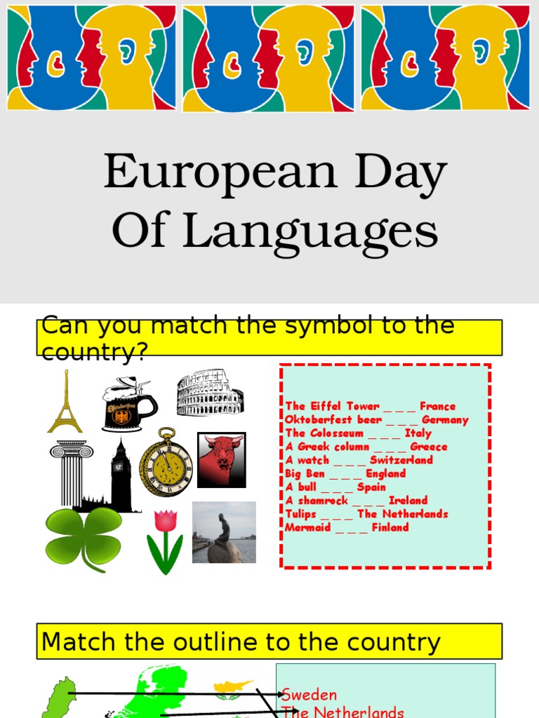 European Day of Languages | PDF