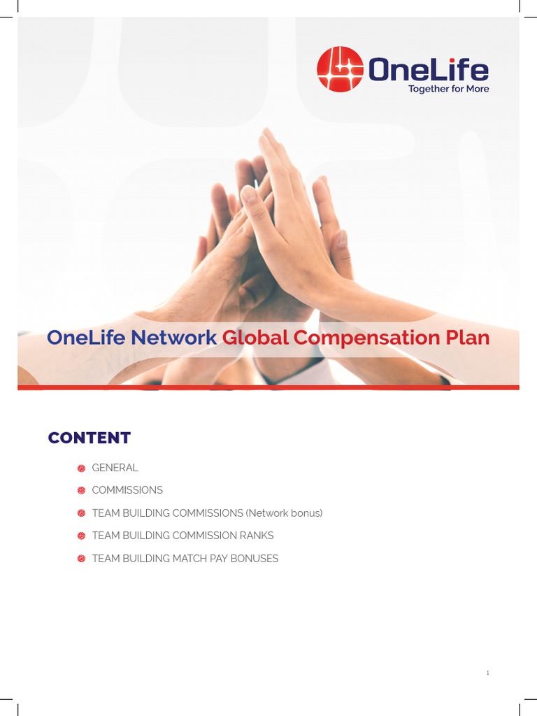 Onelife Network: Global Compensation Plan | PDF | Euro | Exchange Rate