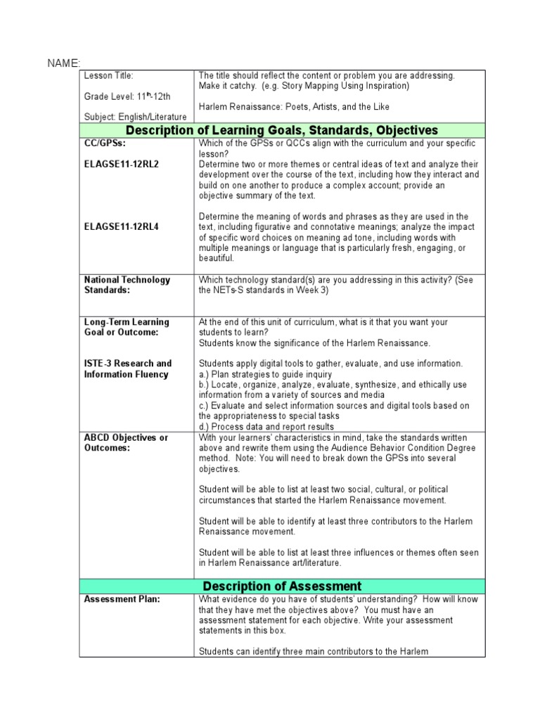 Harlem Renaissance Unveiled | PDF | Curriculum | Renaissance