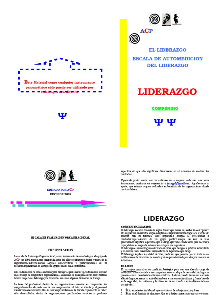 Test de Elo Evaluacion | Descargar gratis PDF | Autoestima | Liderazgo