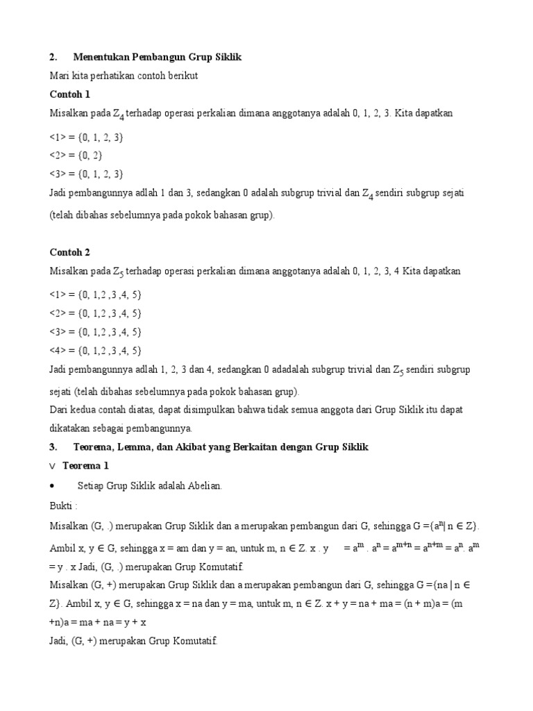 Sumber Semigrup 2 | PDF