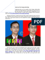 Kode Warna Pas Foto Merah dan Biru | PDF