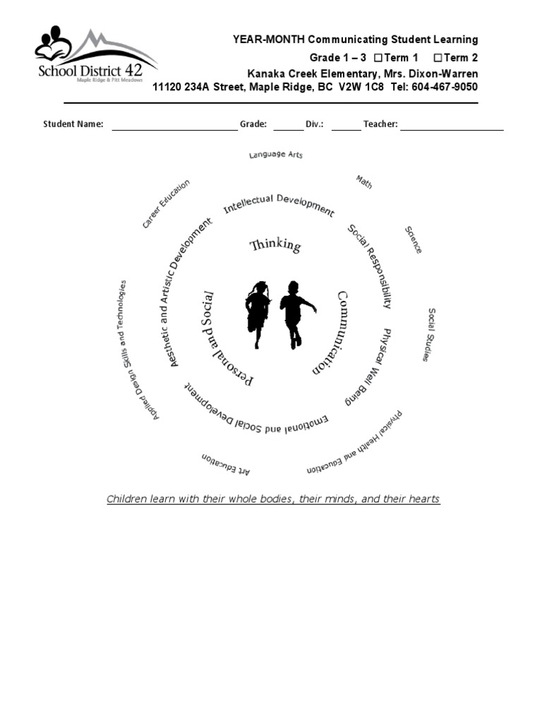 Grade 1-3 New Curriculum 1 and 2 v1 | PDF | Teaching Mathematics ...