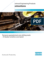 Geobor S Core Barrel Product Guide | PDF | Drilling | Bearing (Mechanical)