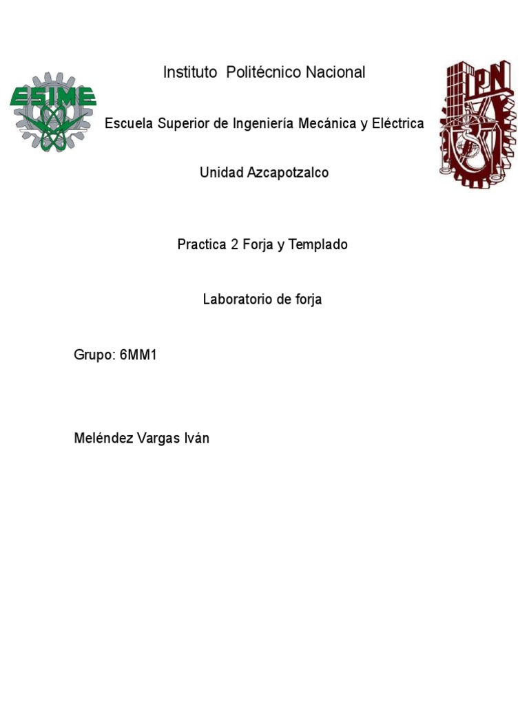 Forjado y Templado | PDF | Acero | Herramientas