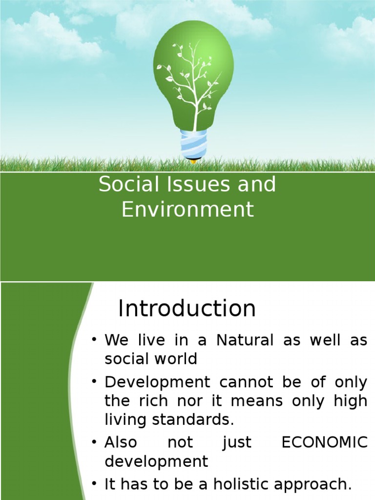 Unit IV-Social Issues and Environment | PDF | Ozone Depletion ...