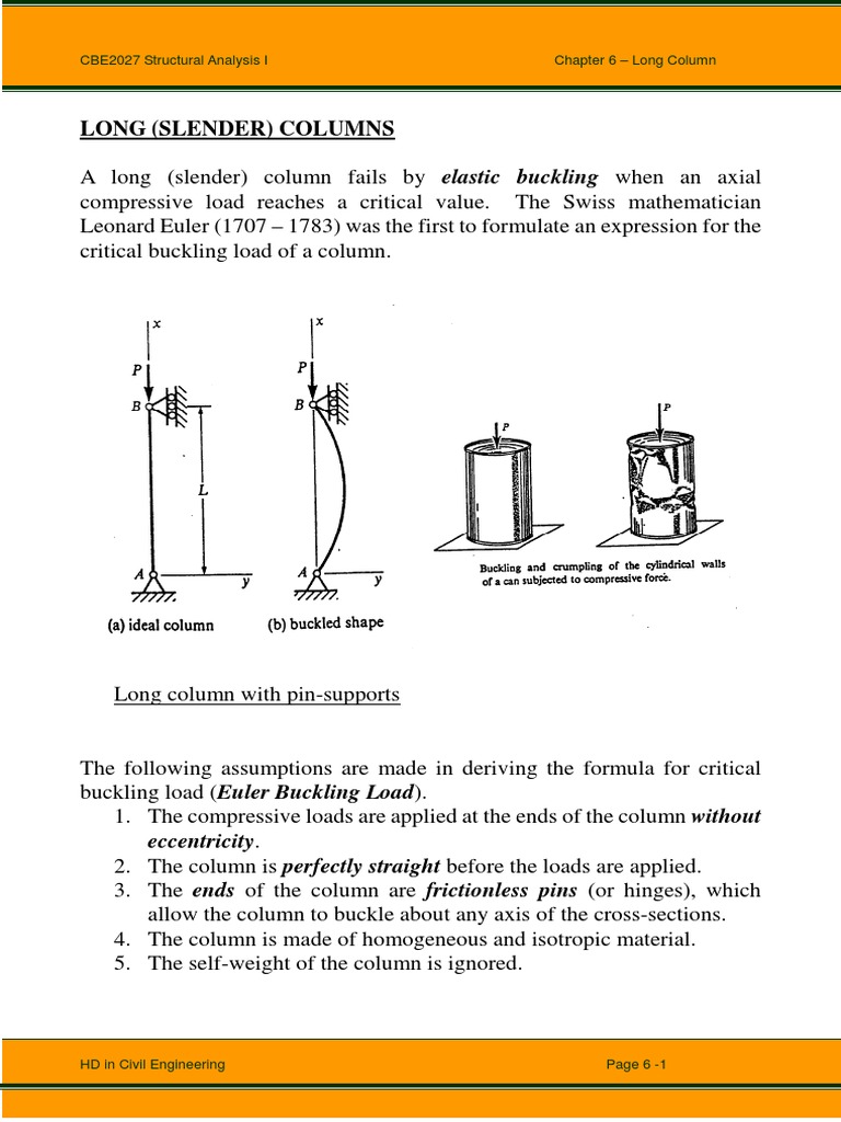 Buckling | PDF | Buckling | Column