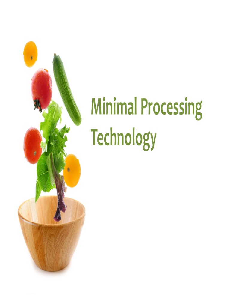 Minimally Processing Technology New | PDF | Shelf Life | Vegetables