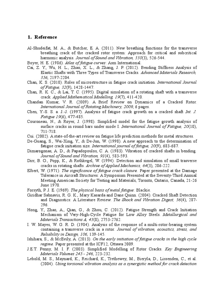 Steel Design - Reference List | PDF | Fatigue (Material) | Fracture ...
