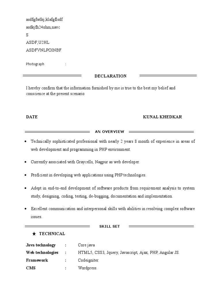 Declaration: Photograph | PDF | Php | Ajax (Programming)