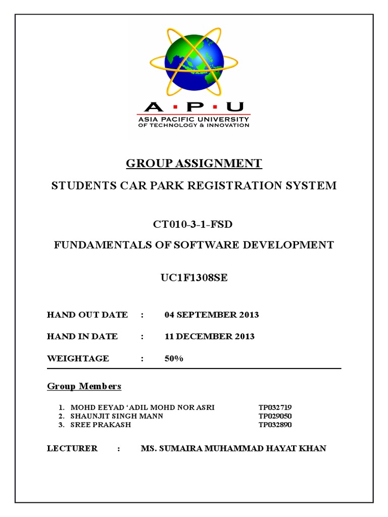 FSD Assignment Report | PDF | User (Computing) | Login