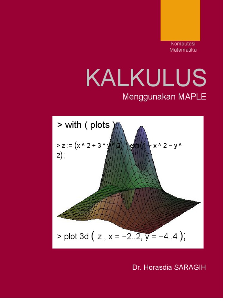 Kalkulus Dan MAPLE PDF | PDF