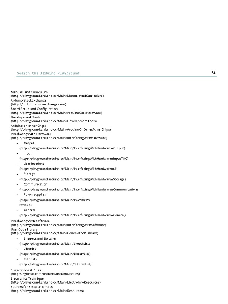 Arduino Playground Softwarei2clibrary Pdf Arduino Computer 3912