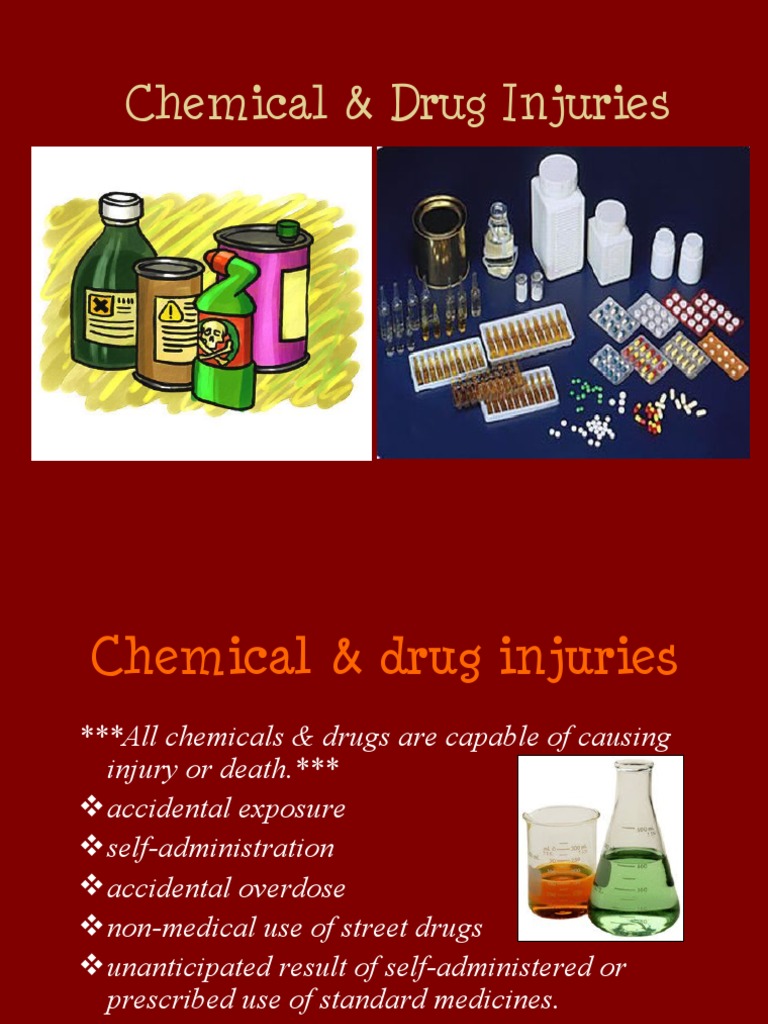 Chemical & Drug Injuries | PDF | Diseases And Disorders | Clinical Medicine