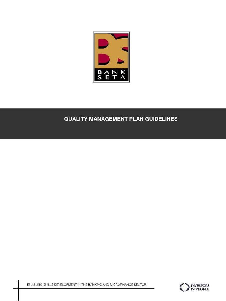 2015 Quality Management Plan | PDF | Curriculum | Educational Assessment