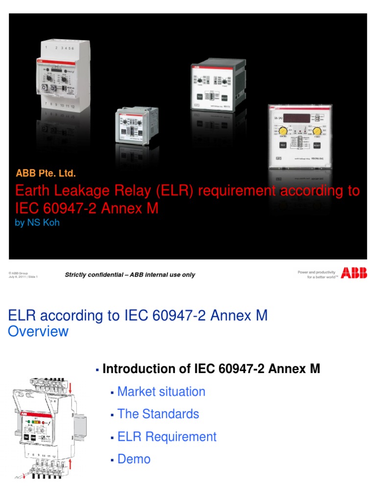 ABB IEC 60947-2 | Relay | Transformer