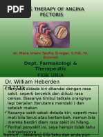 8B - Antianginal Drugs | PDF | Angina Pectoris | Coronary Circulation