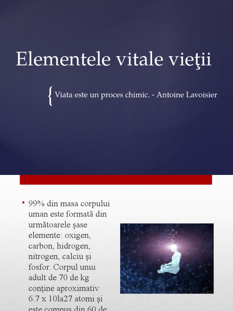 Elementele Vieţii | PDF