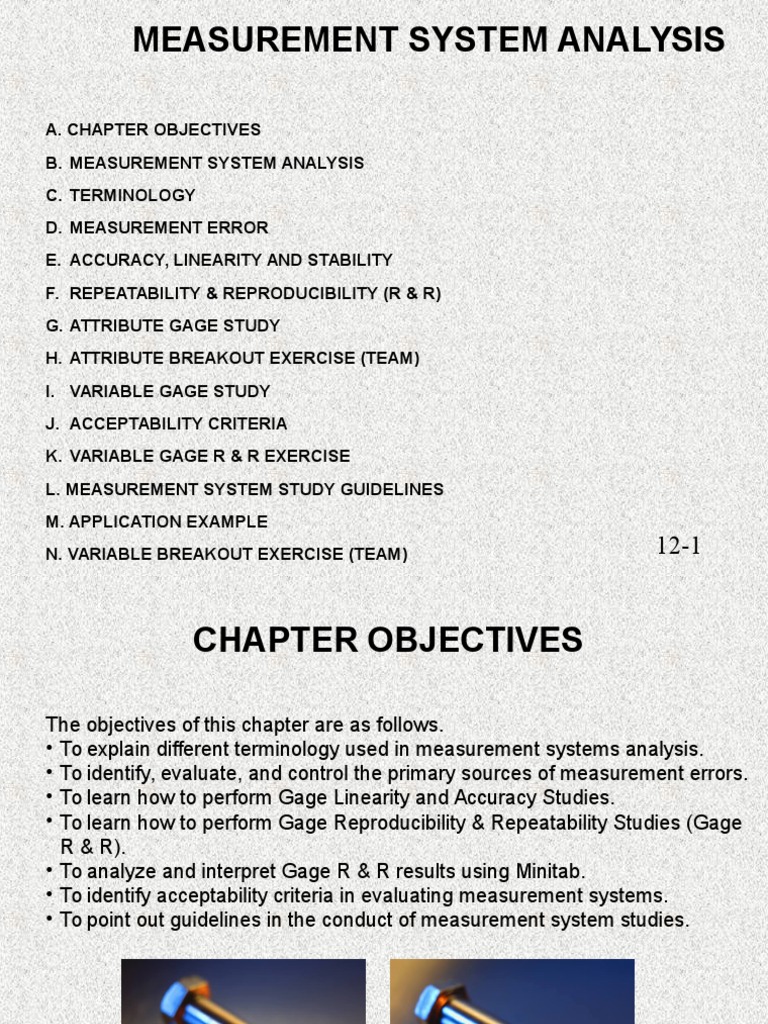 A Comprehensive Guide to Measurement System Analysis | PDF | Standard ...