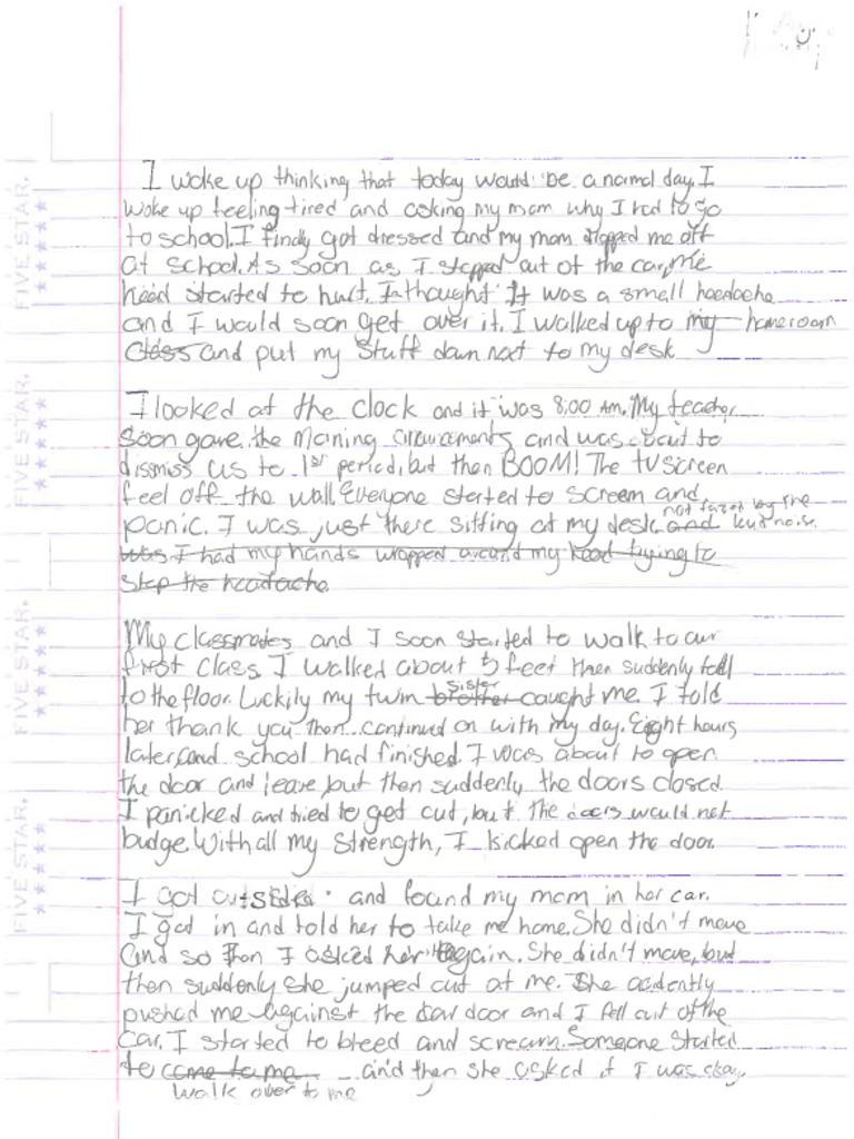 Horror Short Story - 8th Grade ELA | PDF