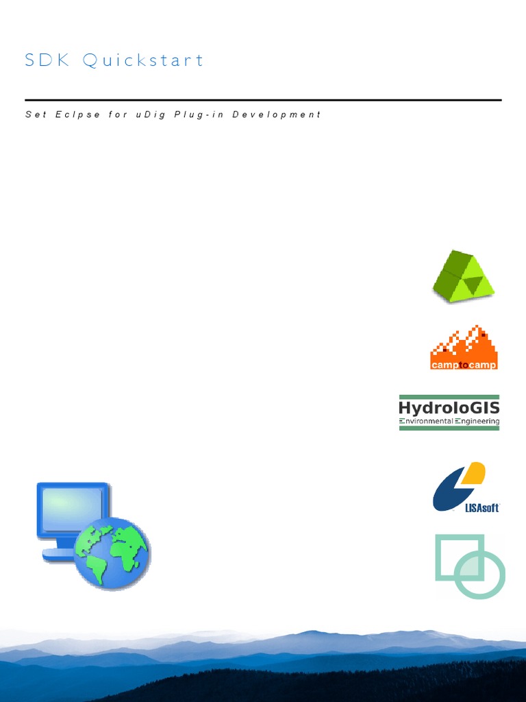 Sdk Quickstart Set Eclpse For Udig Plug In Development Download Free Pdf Eclipse Software