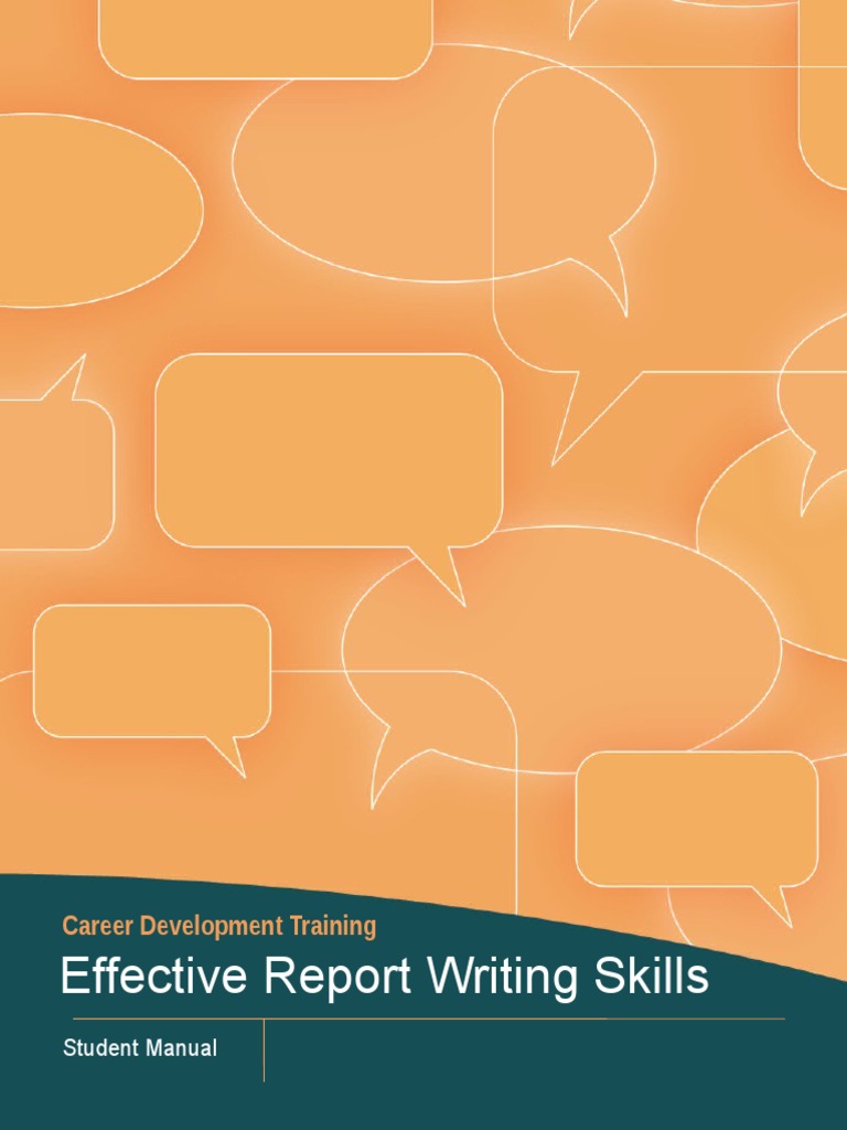 Effective Report Writing Skills | PDF | Paragraph | Sentence (Linguistics)