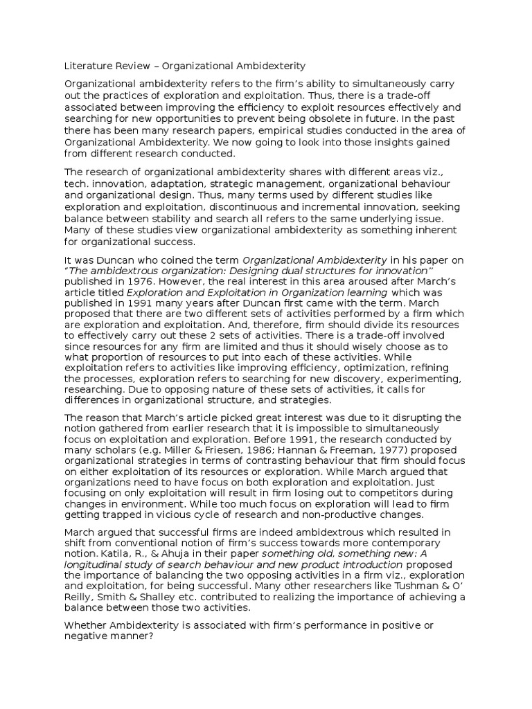 Lit Review and Framework | PDF | Cognition | Psychological Concepts