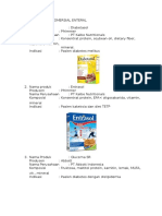 Jenis Formula Enteral Dan Parenteral Di Indonesia | PDF