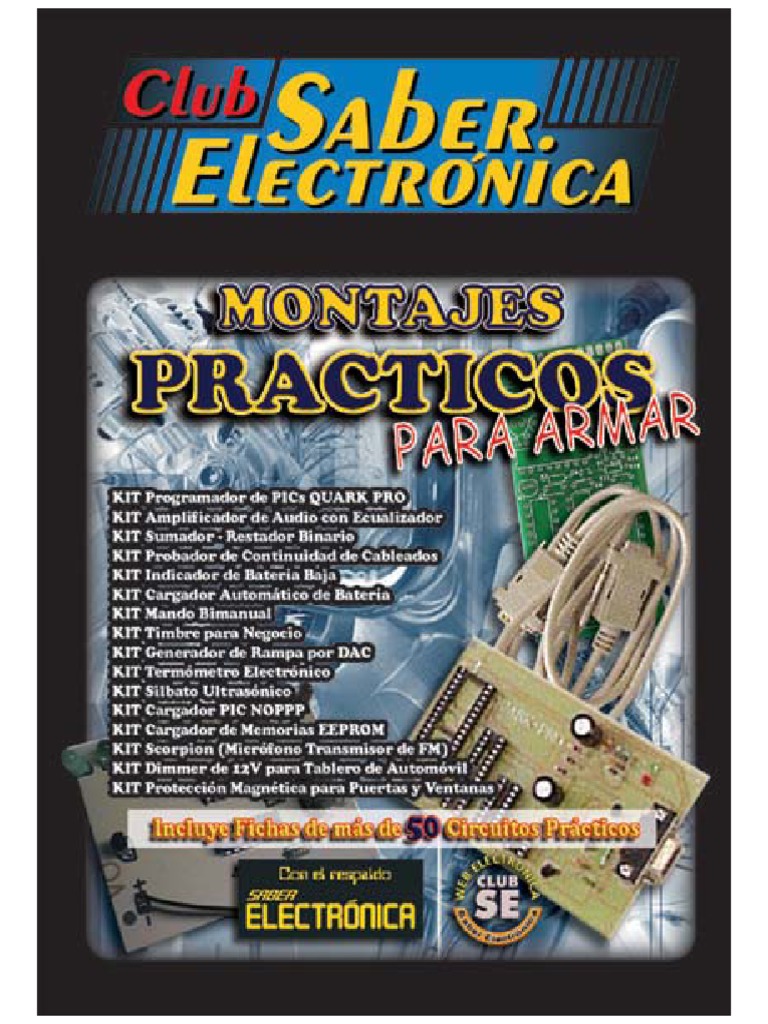 Coleccion de Circuitos Revista Saber Electronica | PDF | Sustracción | Ingenieria Eléctrica