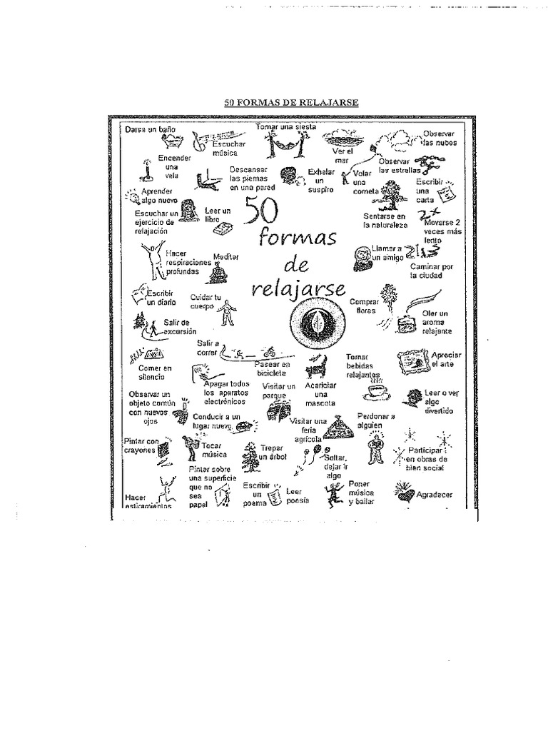 50 Formas de Relajarse | PDF