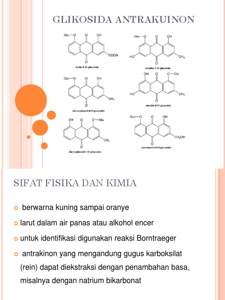Glikosida Antrakuinon | PDF
