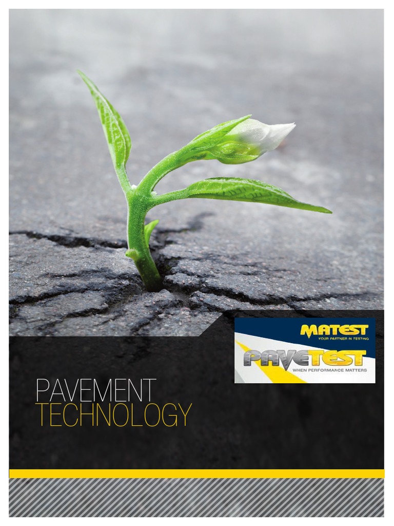Pavetest-Matest BrochureDEF PDF | PDF | Fracture | Viscoelasticity