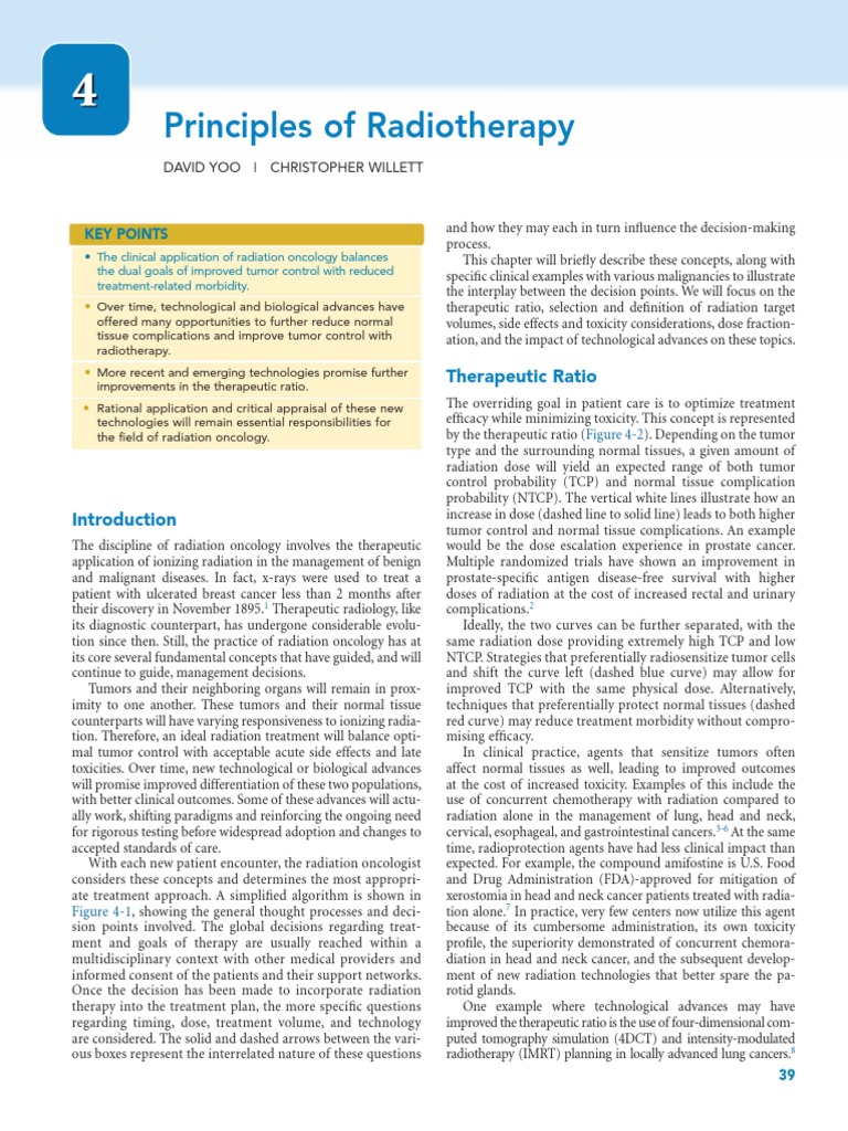 Optimizing Therapeutic Ratio in Radiotherapy | PDF | Radiation Therapy ...