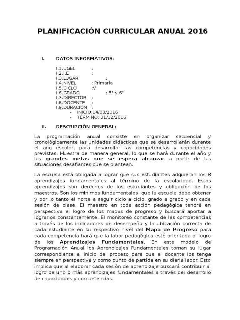 Modelo de Programacion Curricular Multigrado | PDF | Creatividad | Science