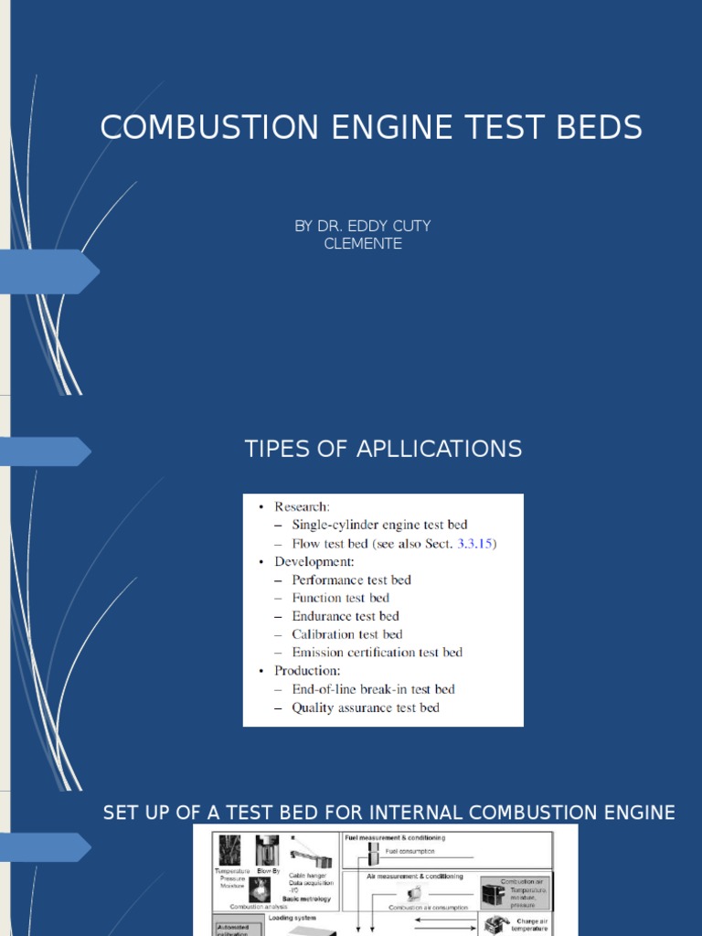 Combustion Engine Test Beds | PDF