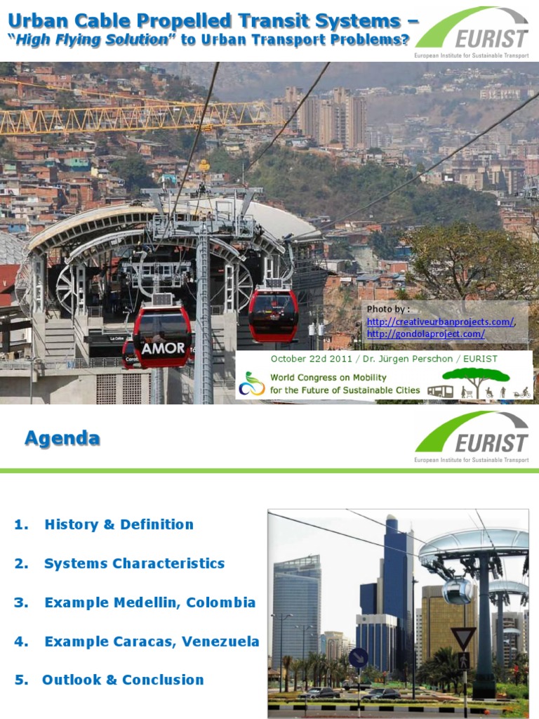 Urban Cable Propelled Transit Overview | PDF | Land Transport ...