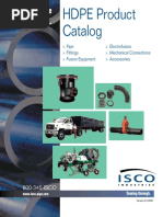 ISCO HDPE Product Catalog-HDPE Pipe | PDF | Polyethylene | Pipe (Fluid ...