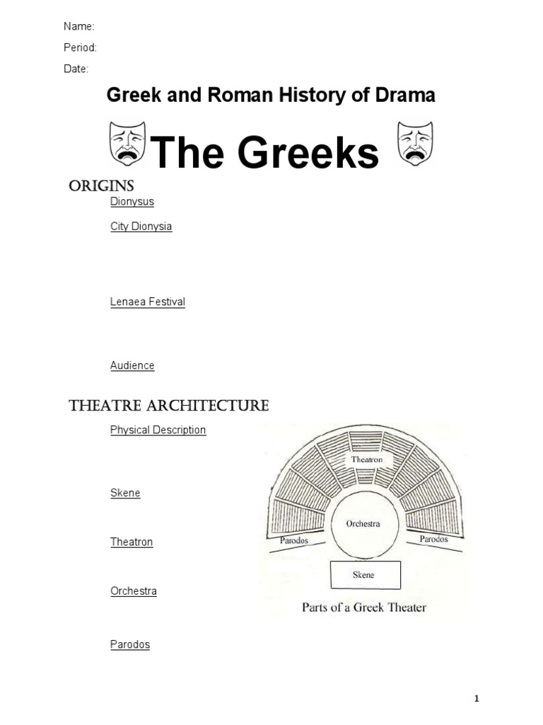 Greek V Roman Outline | PDF