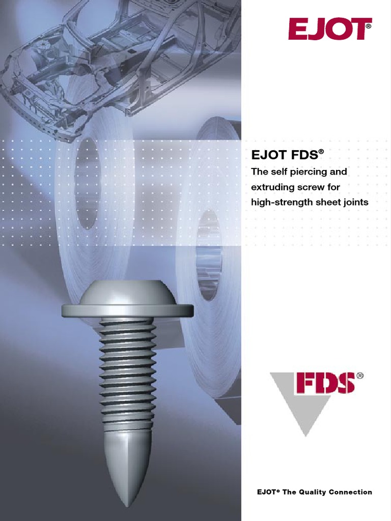 EJOT FDS | Screw | Sheet Metal