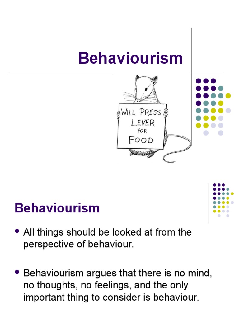 Overview of Behaviorism Theories | PDF | Behaviorism | Reinforcement