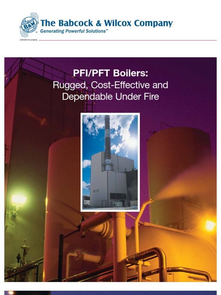 Pfi PFT Boilers | PDF | Boiler | Furnace