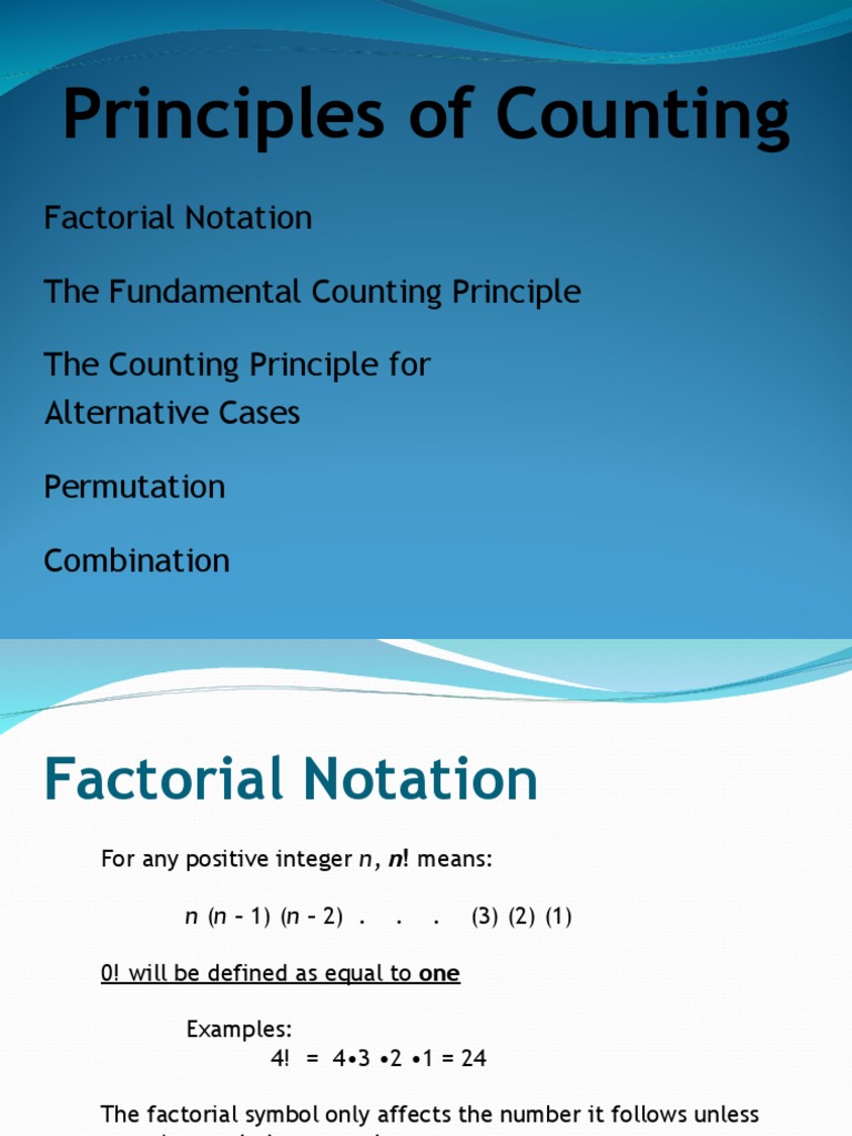 FPC | PDF | Permutation | Discrete Mathematics