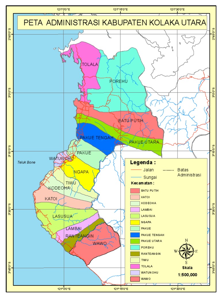 Peta Geologi Kolaka Utara | PDF