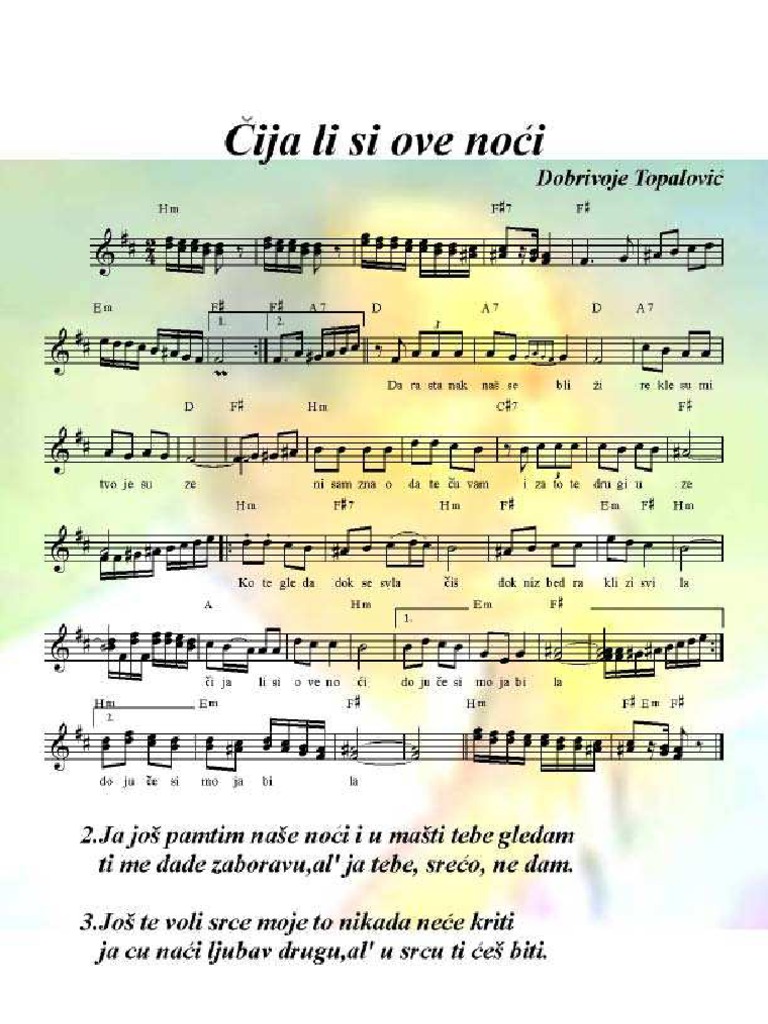 Moji Notni Zapisi 2 | PDF