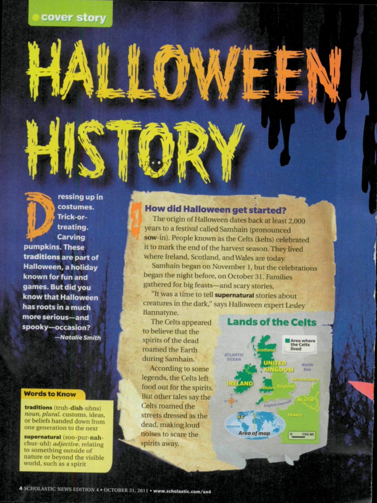 Halloweentraditions | PDF | Halloween | Trick Or Treating