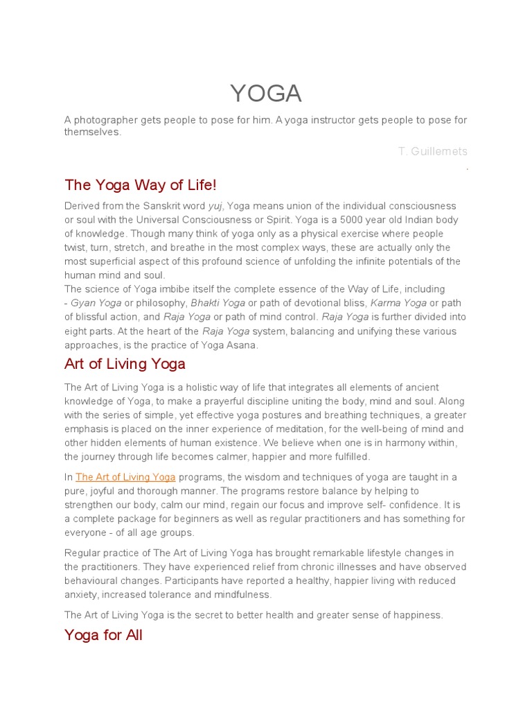 The Yoga Way of Life!: A Photographer Gets People To Pose For Him. A ...