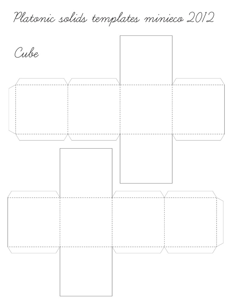 Geometric Solids Templates Pdf