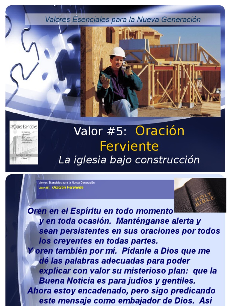Oración Ferviente en la Iglesia | PDF | Oración | Jesús