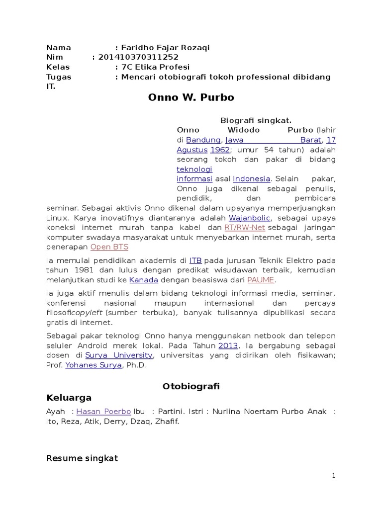 Onno W Purbo | PDF