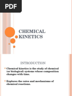 Formula Sheet of Chemical Kinetics | PDF | Reaction Rate | Process ...
